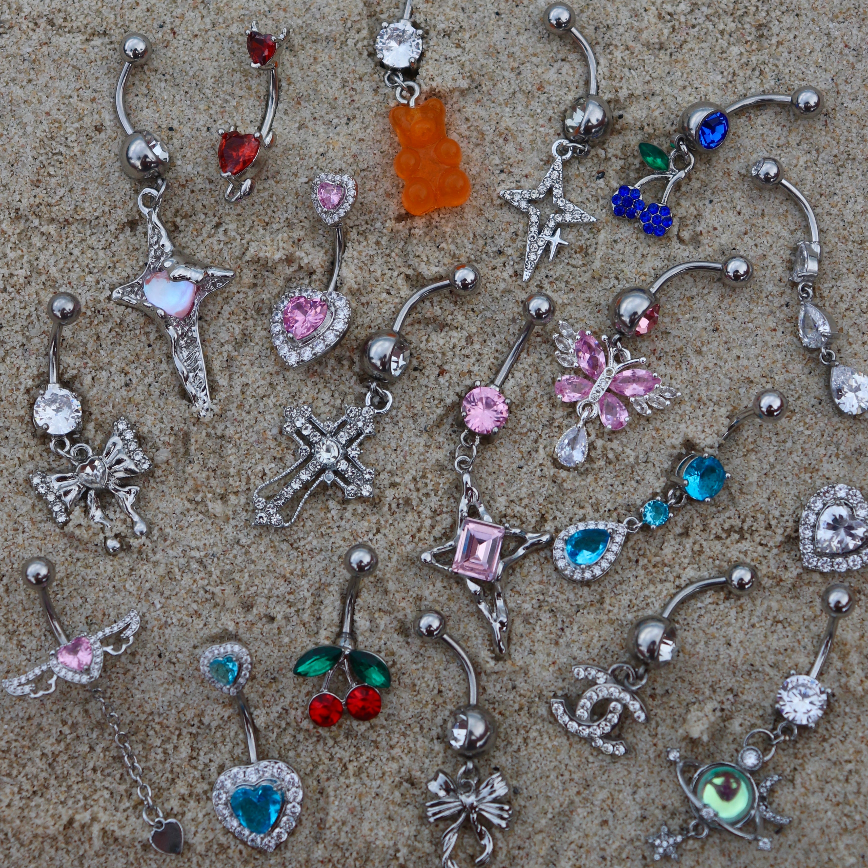 Silver Belly Bars 🪩 – Page 2 – ILLUSIVE JEWELS